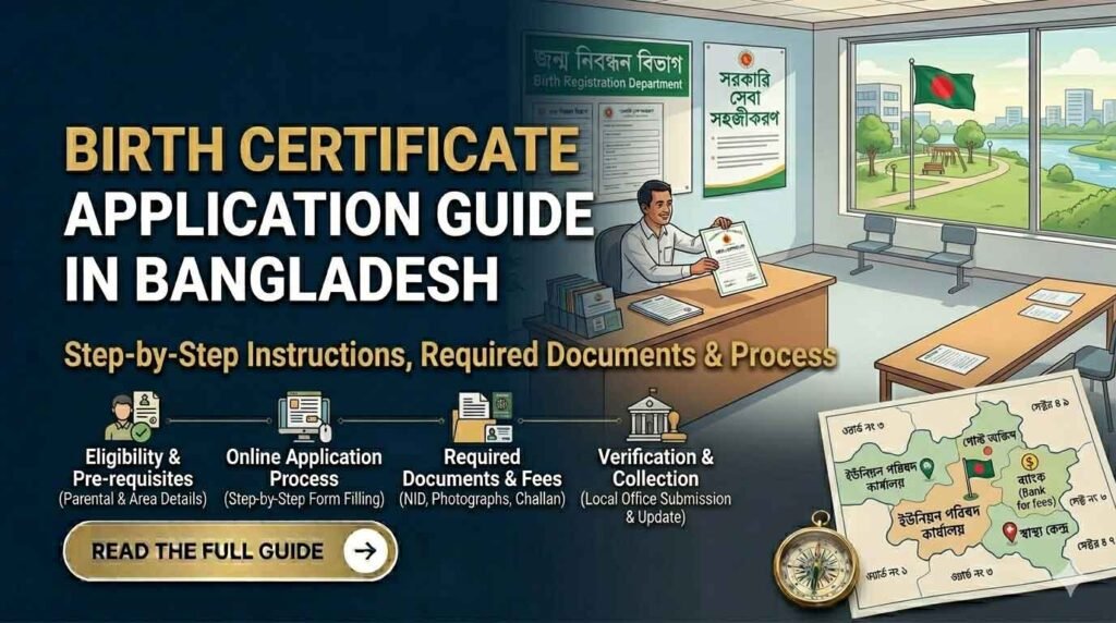 Birth Certificate Application Guide in Bangladesh (2026) – Step-by-Step ...