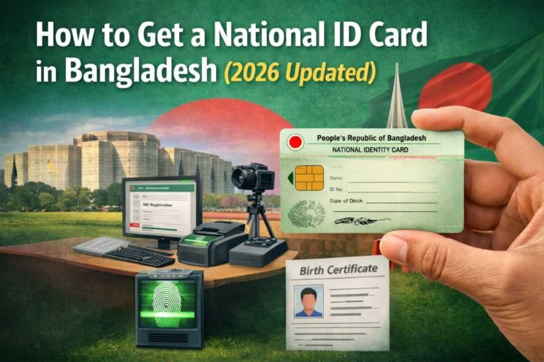 How to Get a National ID Card in Bangladesh (2026 Updated) – JinishPotro
